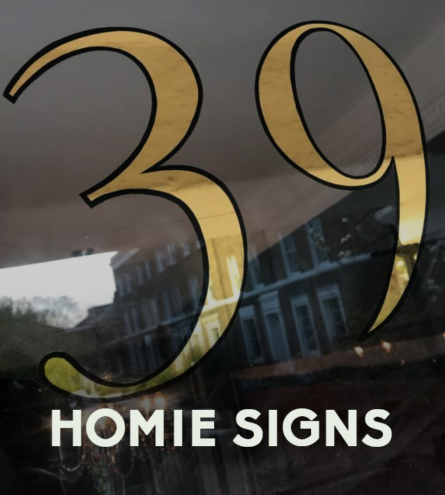 Found the best House Numbers, Hand Painted. London. - SIGNSMITHS ...